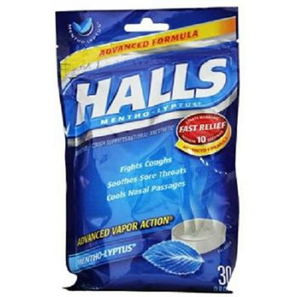Halls Cough Drops in Cold Cough and Flu - Walmart.com