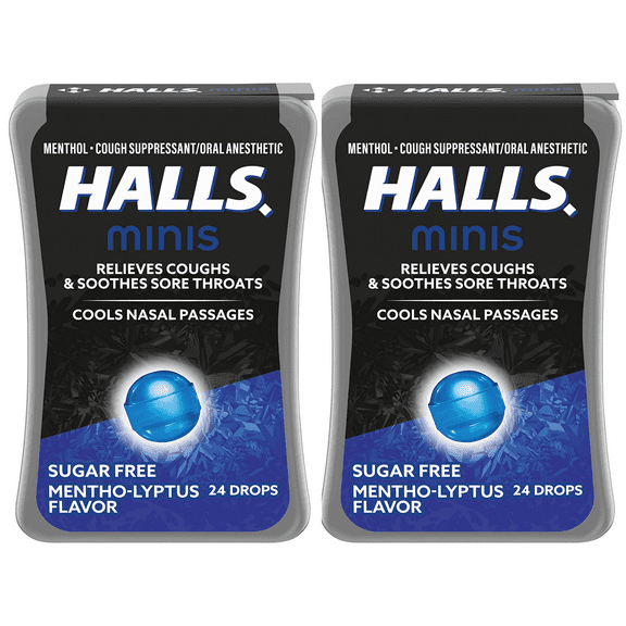 Black Halls Cough Drops