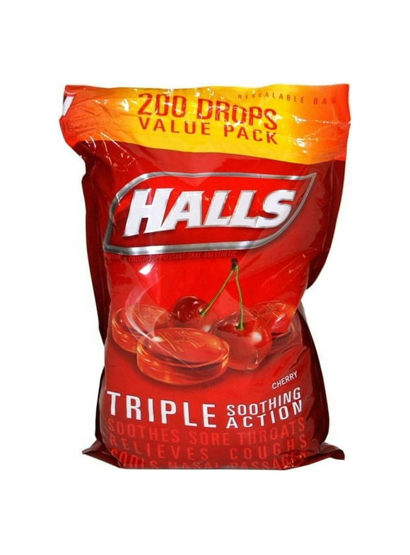 Halls Cough Drops in Cold Cough and Flu - Walmart.com
