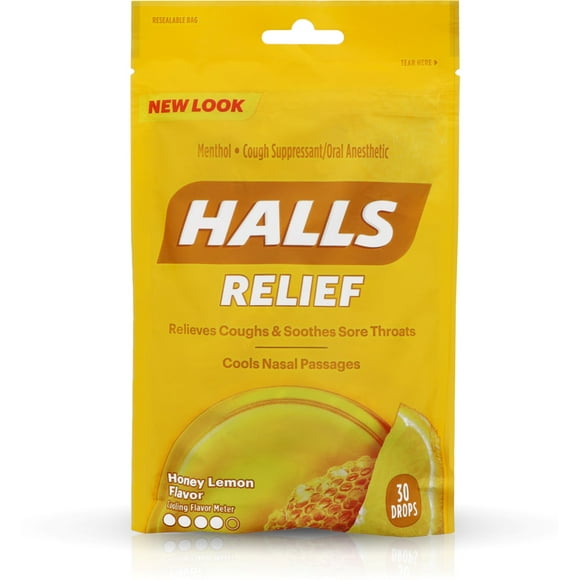 Halls Cough Drops in Cold Cough and Flu - Walmart.com