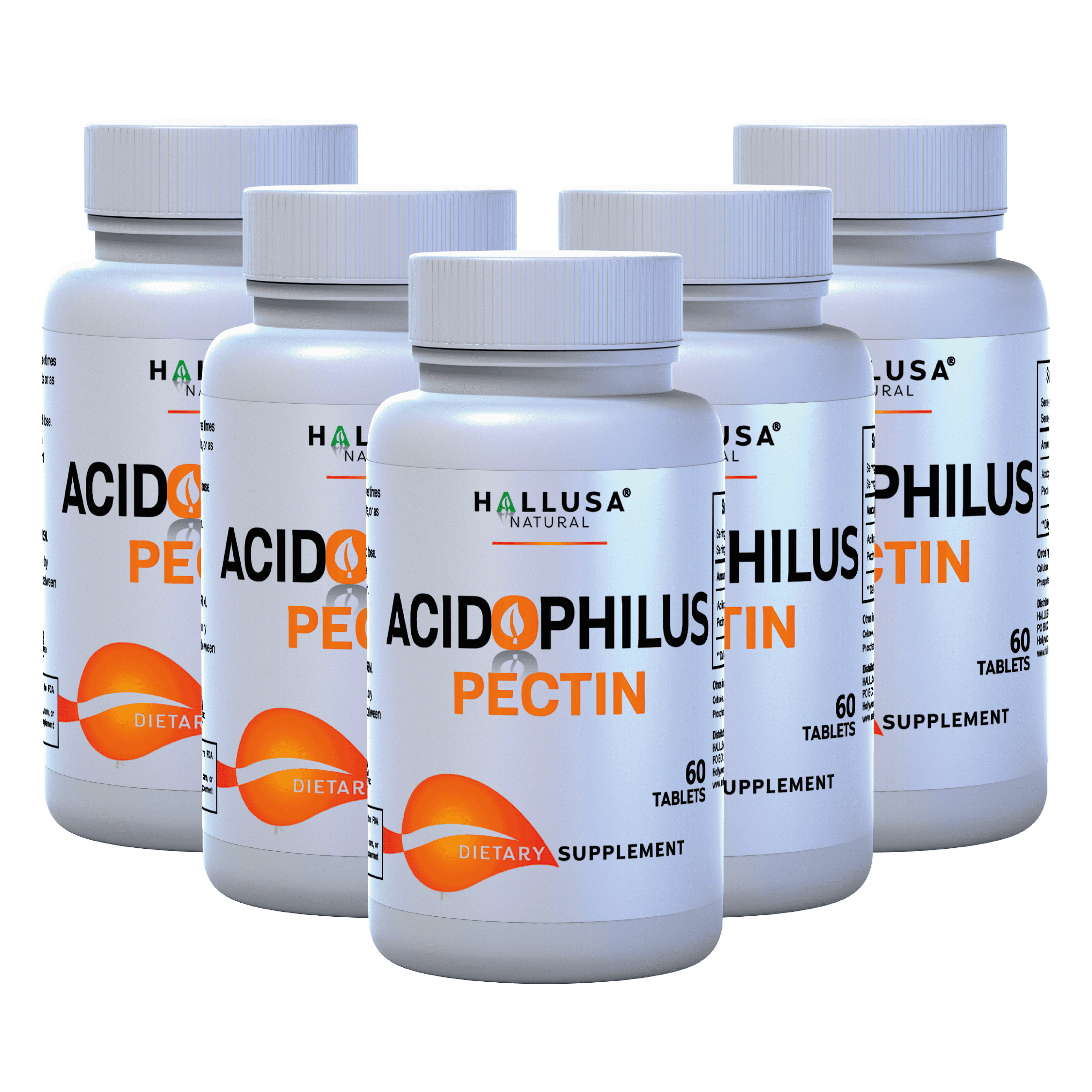 Hallusa Natural - Acidophilus Capsules - Lactobacillus Acidophilus ...