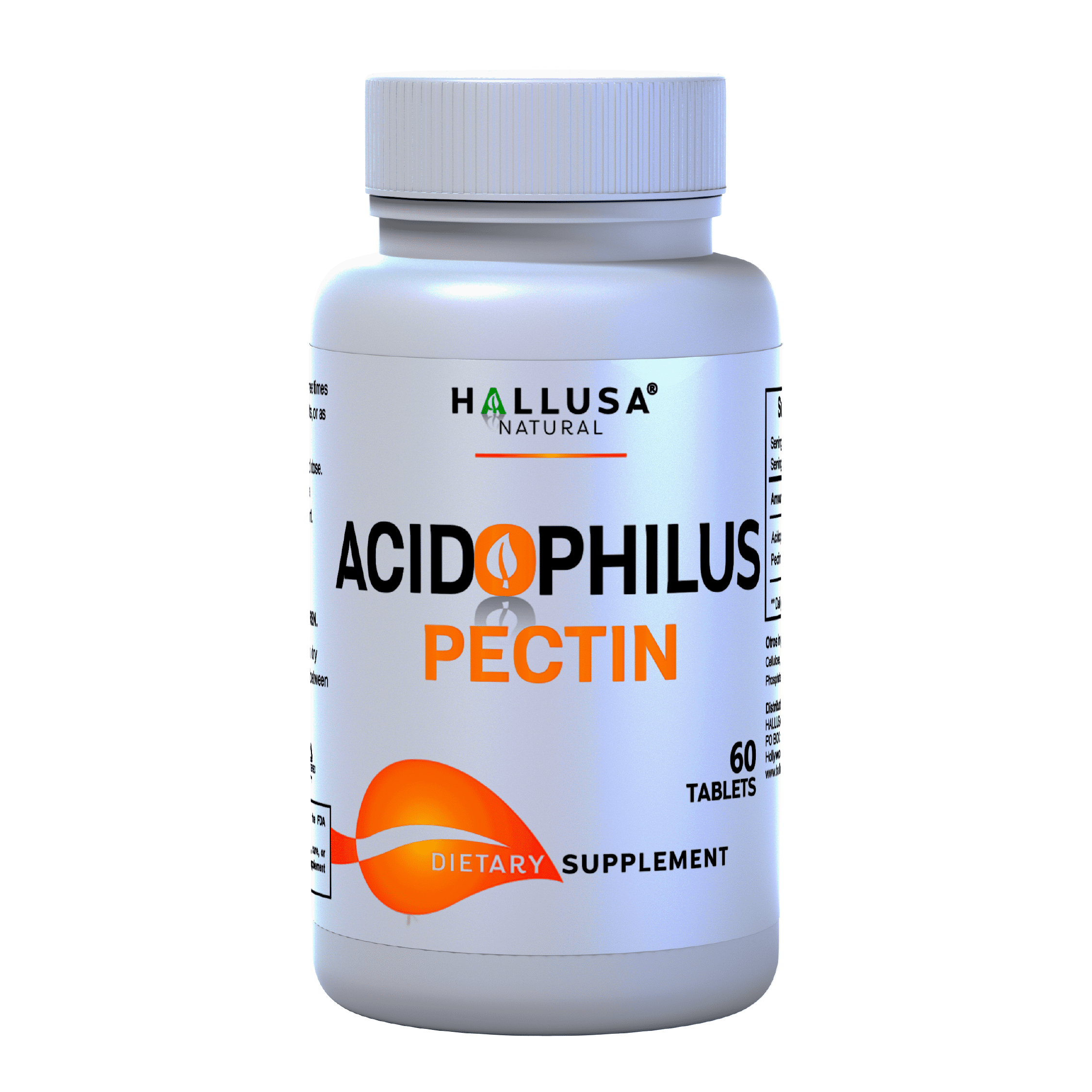 Hallusa Natural - Acidophilus Capsules - Lactobacillus Acidophilus ...