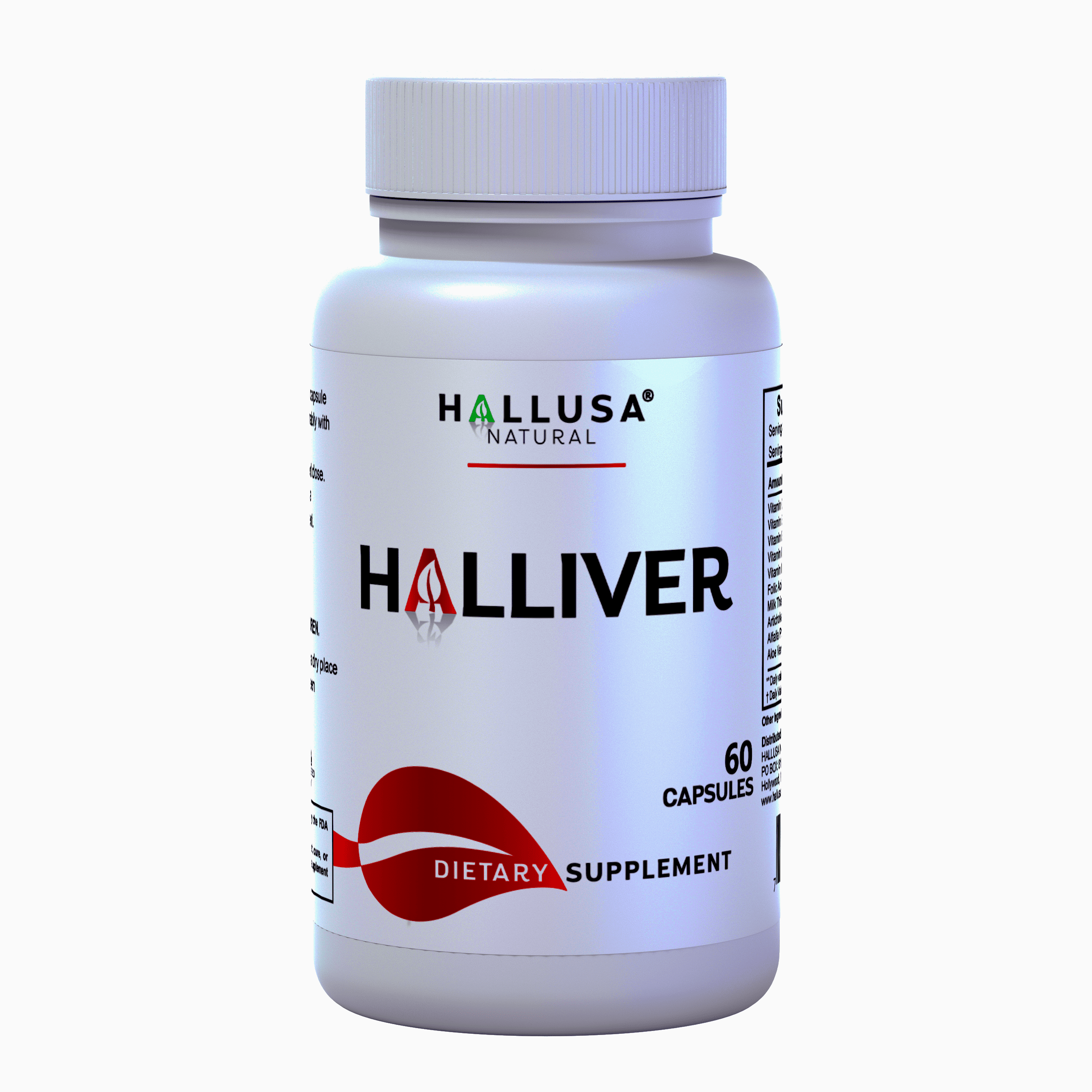 Hallusa Natural Halliver - Dose for your Liver, Milk Thistle, Liver ...