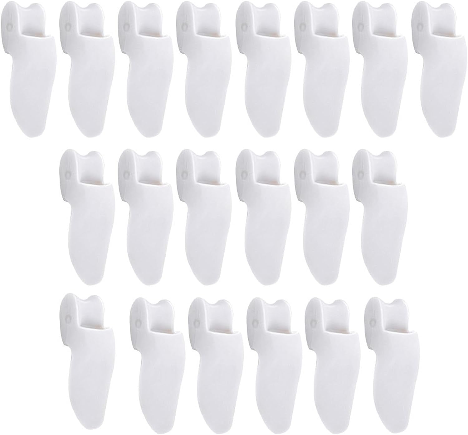 Hallux Valgus Orthosis 10 Pairs Soft Toe Separators for Hallux Valgus ...
