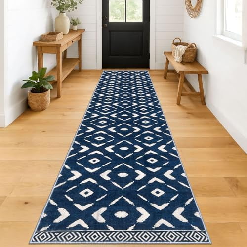 Hallway Runner Rug 2.6'x12' Runners for Hallways Washable Runner Soft ...