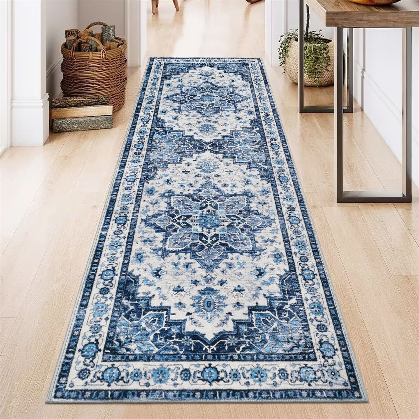Customer reviews for 2' x 6' Boho Runner Rug Non Slip Washable Soft ...
