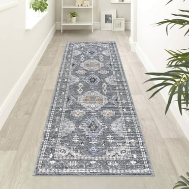 Boho Runner Rug, Non Slip Washable Shaggy Soft Carpet Area Rug for ...