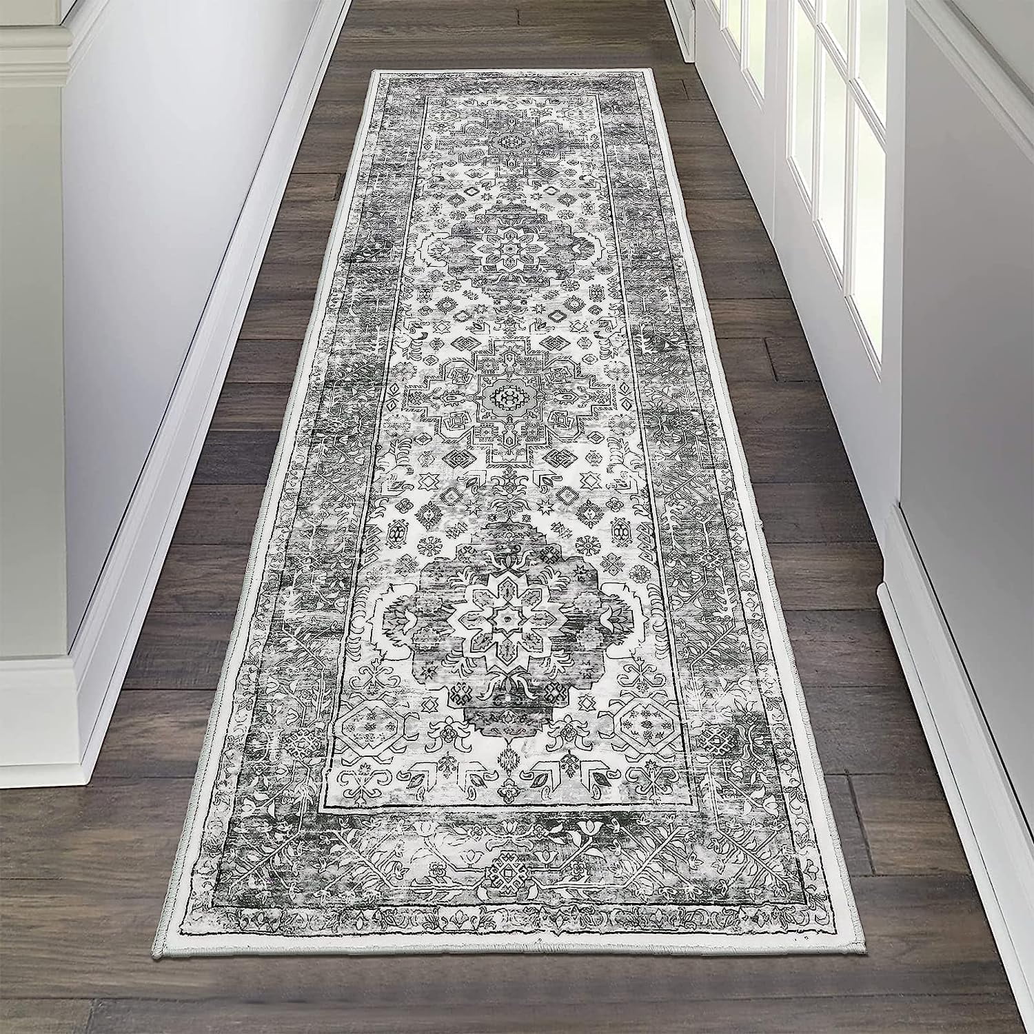 Hallway Runner Rug 2x6 Washable Rugs Runner Non Slip Carpet Runner Boho ...