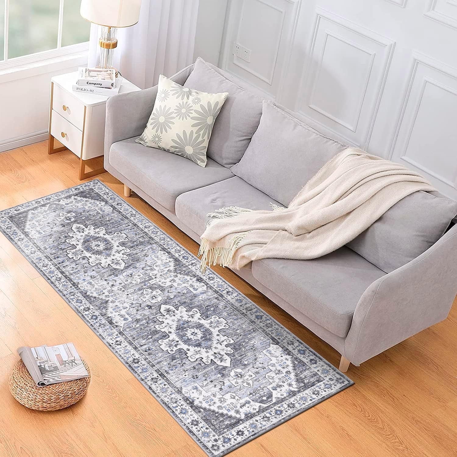 Yamaziot 2x6 ft Extra Long Non-Skid Kitchen Hallway Runner Rug ...