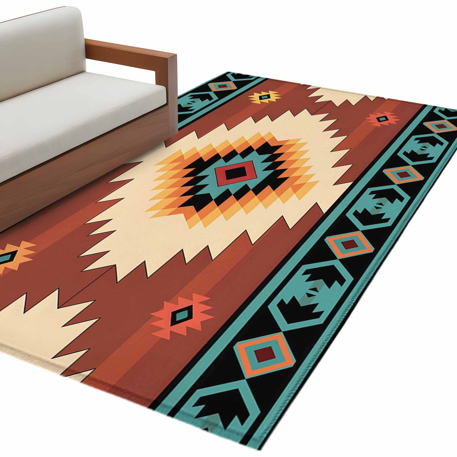 Hallway Runner Rugs 2.7x5 Ft, Boho Non Slip Area Rugs for Kitchen ...