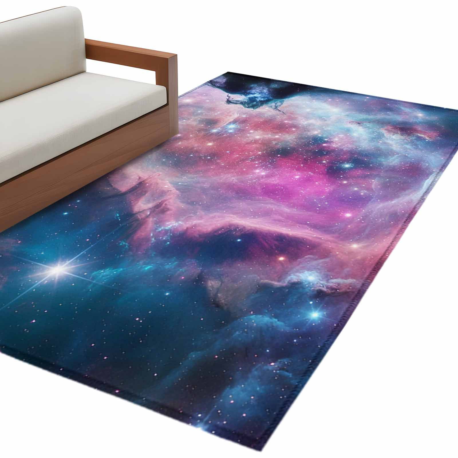 Hallway Runner Rugs 2.7x5 Ft, Star Sky Non Slip Area Rugs for Kitchen ...