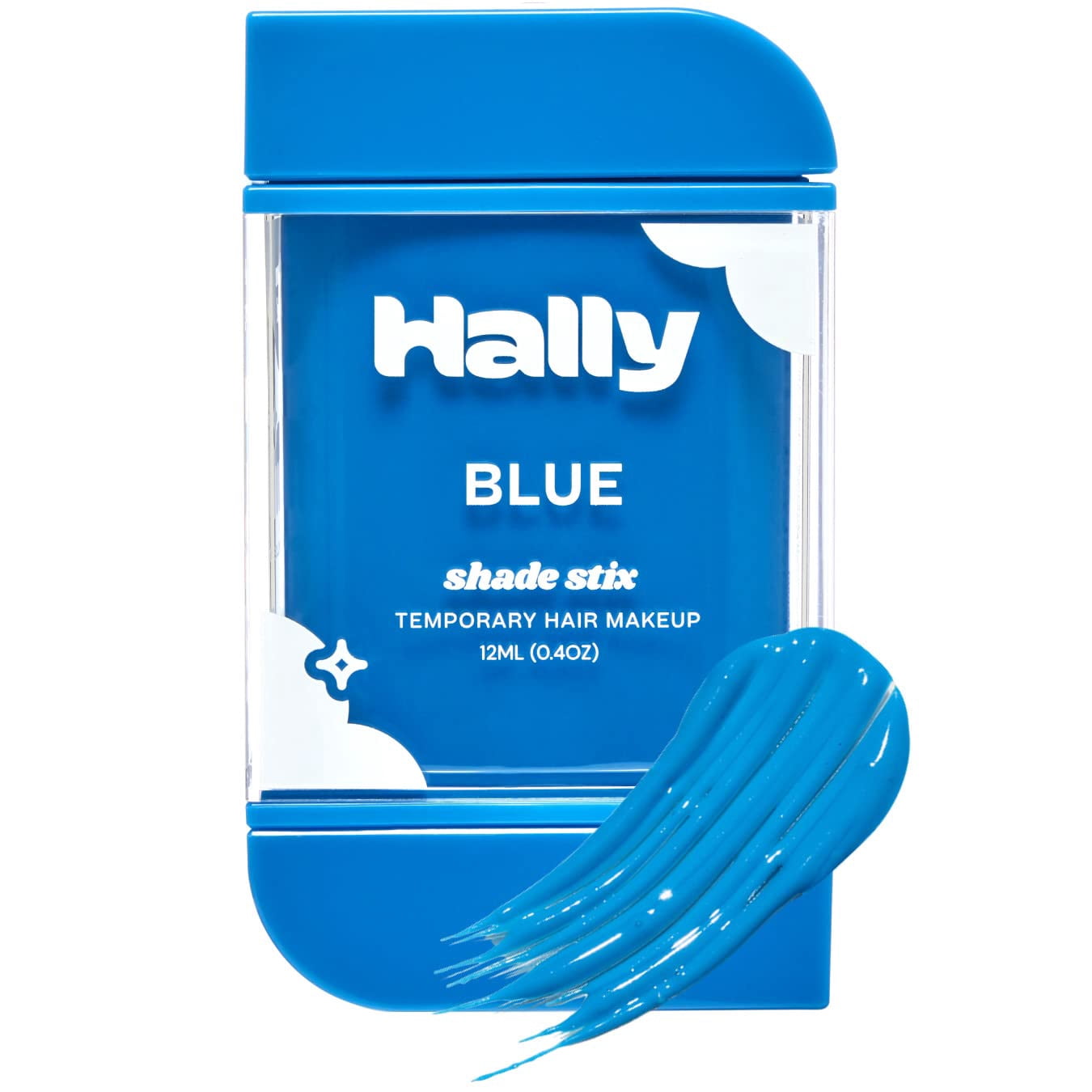 Hally Hair Shade Stix, Patent-Pending Temporary Hair Makeup, Blue ...