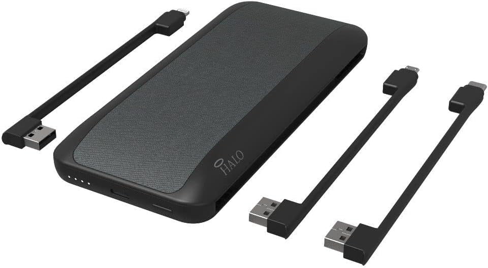 Halo 10000 AC - Contains a 10,000mAh Internal Battery with Built-in AC ...