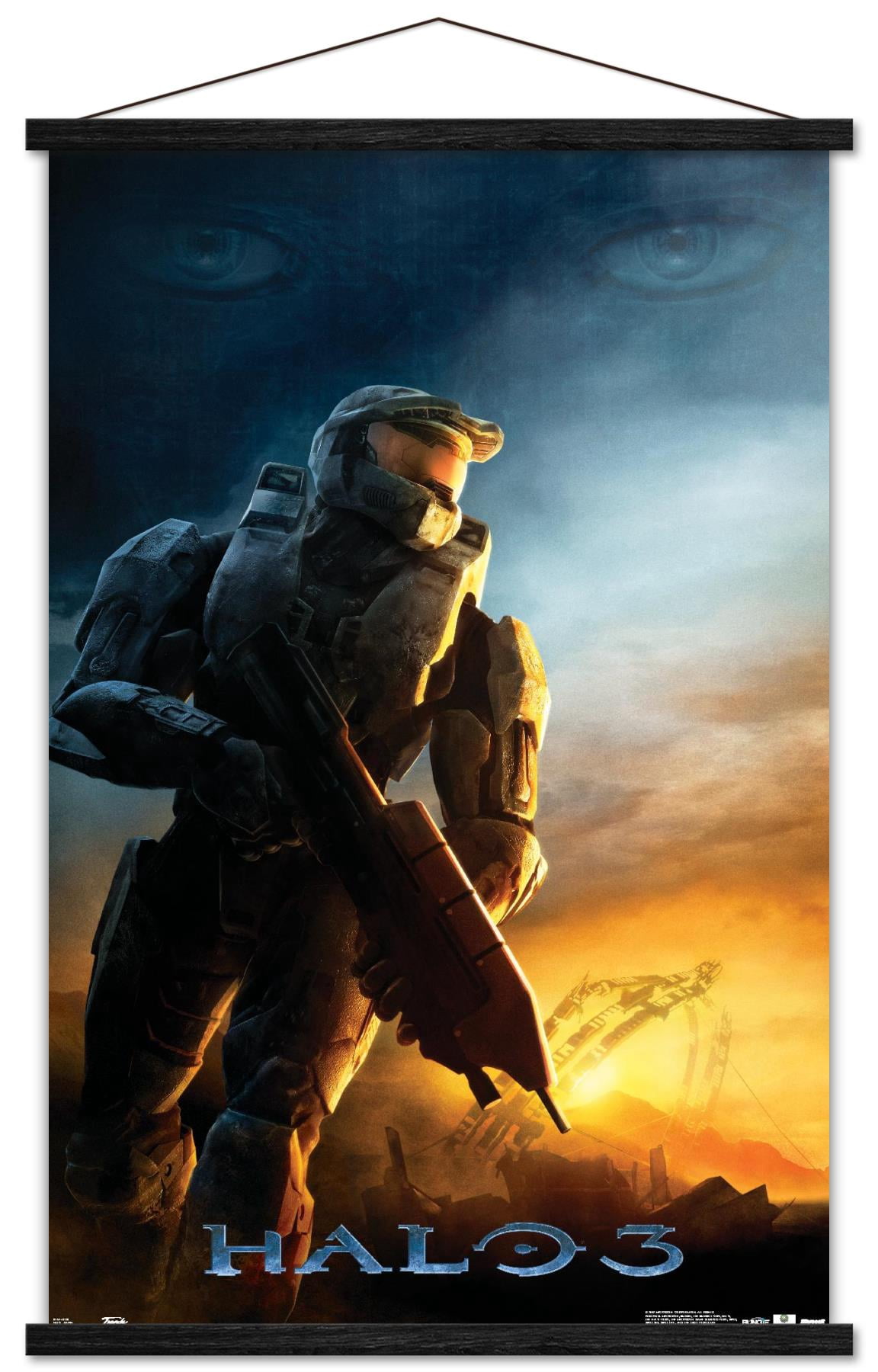 Halo 3 - Awakening Wall Poster with Magnetic Frame, 22.375" x 34 ...