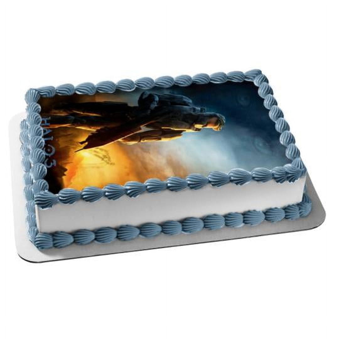 Halo 3 Master Chief Covenant Microsoft Edible Cake Topper Image ...