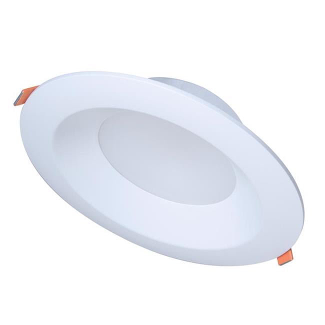 Halo 3010018 6 in. 8.5W Plastic LED Canless Recessed Downlight, Matte ...