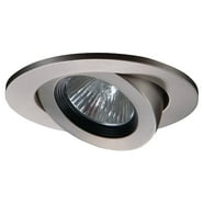 NICOR Lighting 6-Inch Airtight Recessed Cone Baffle Trim, Nickel ...