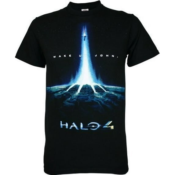 Halo 4: Portal and Logo Men's T-Shirt, Black, XX-Large - Walmart.com