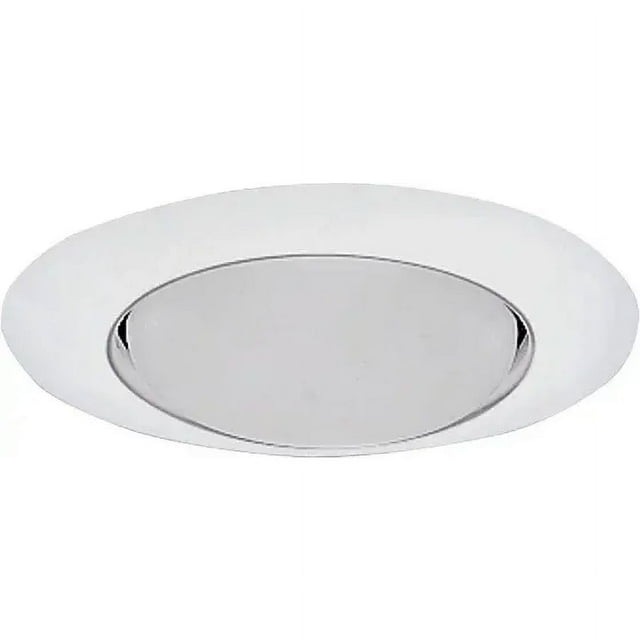 Halo 401P 6 Inch Recessed Light Fixture Trim White - Walmart.com
