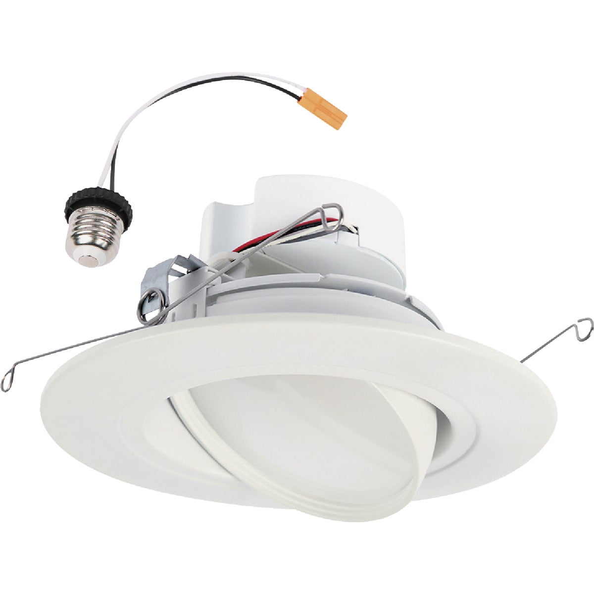 Halo 5/6 In. Selectable CCT Integrated LED Recessed Light Trim, 600 Lm ...