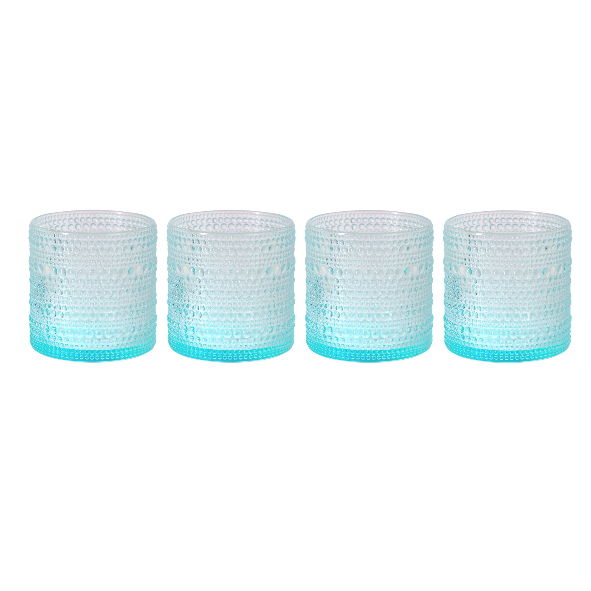 Halo Aqua 13oz DOF Glass-Set of Four - Walmart.com