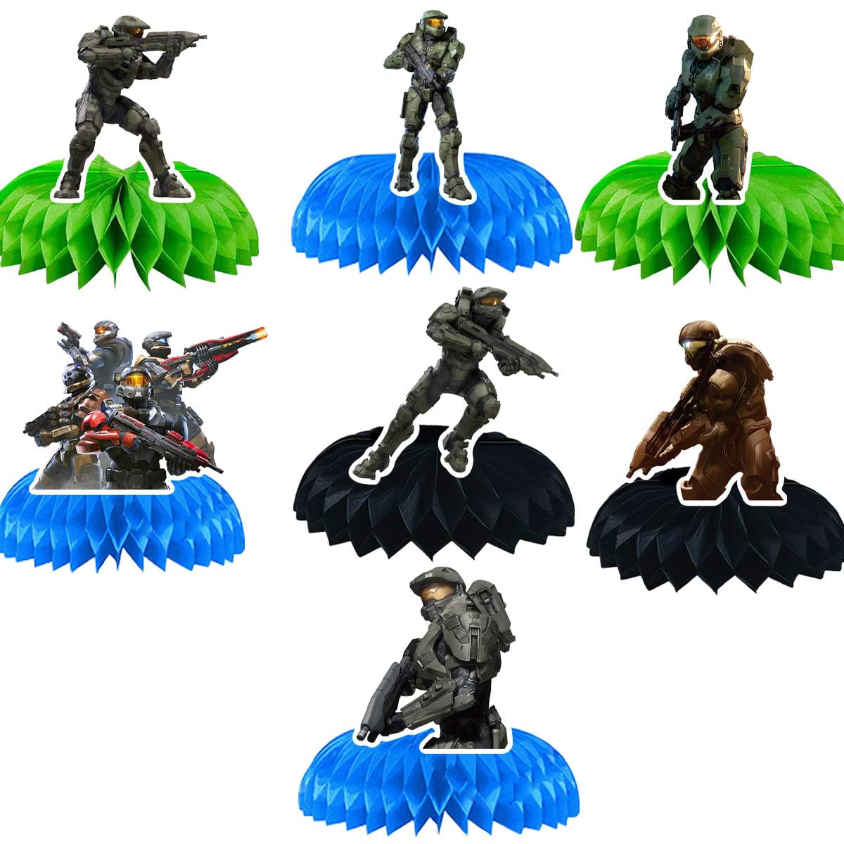 Halo Centerpieces Honeycomb Table Toppers Decorations for Photo Props ...