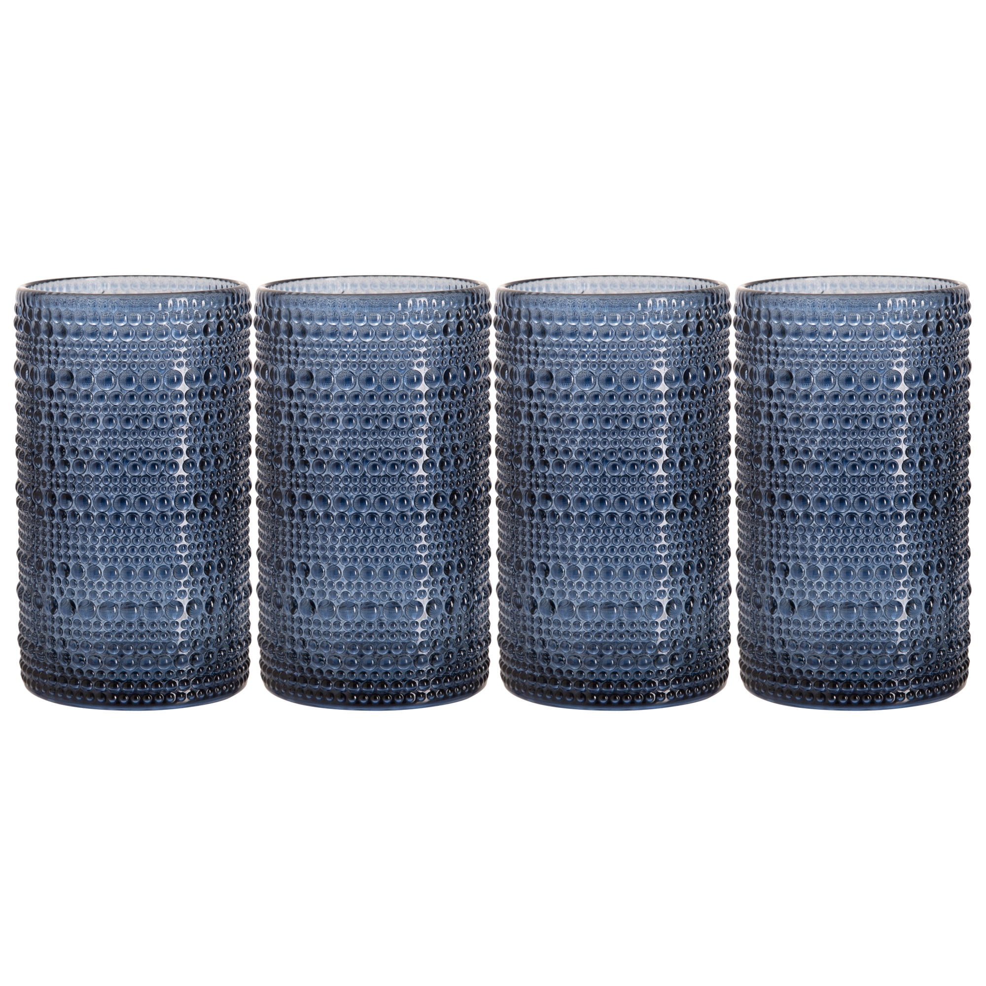 Halo Cobalt 15oz Highball Glass-Set of Four - Walmart.com