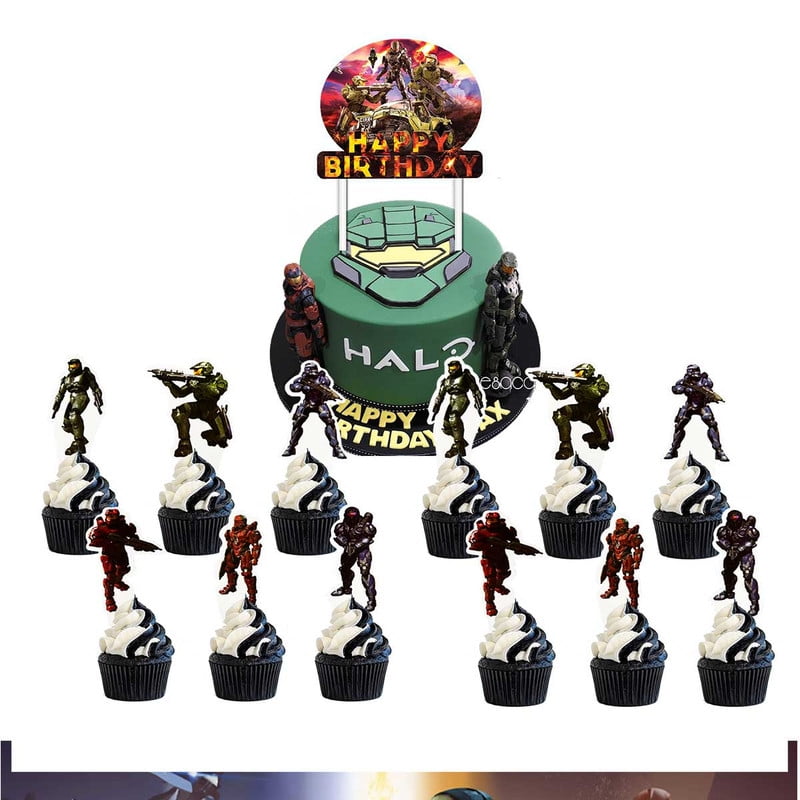 Halo Cake Toppers