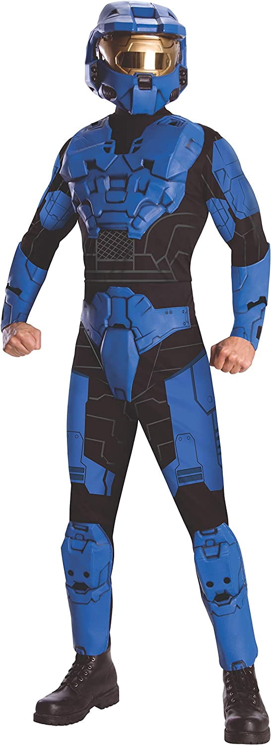 Halo Deluxe Costume Extra Large Blue - Walmart.com