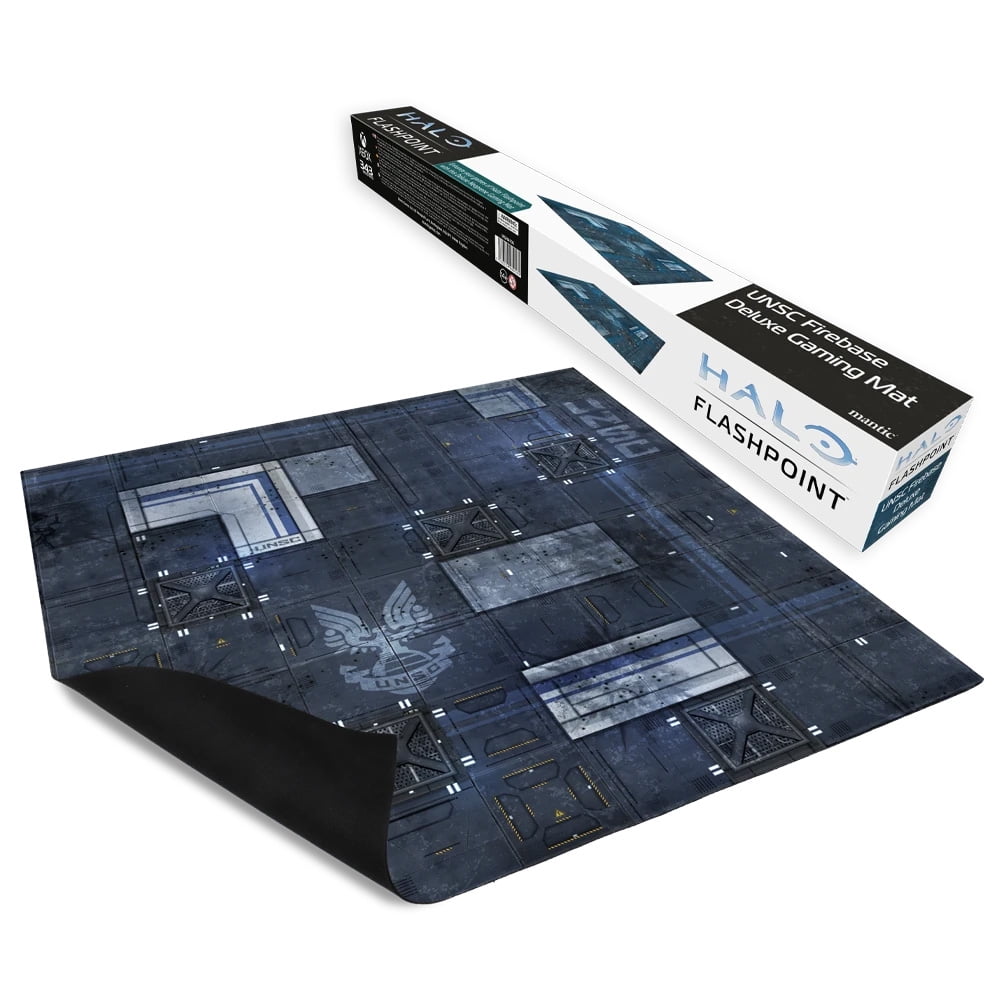 Halo: Flashpoint UNSC Firebase Deluxe Gaming Mat - Walmart.com