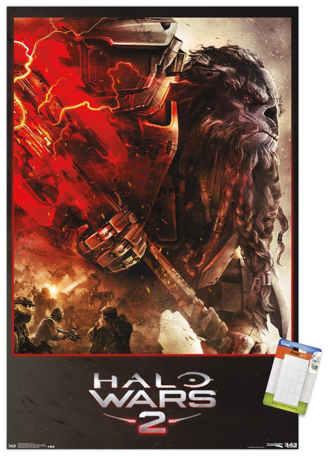 Halo: Halo Wars 2 - Face-Off Wall Poster, 22.375" x 34" - Walmart.com