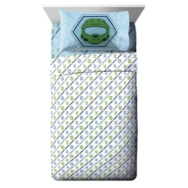 Halo Infinite Master Chief 2-Piece Twin/Full Reversible Comforter and ...