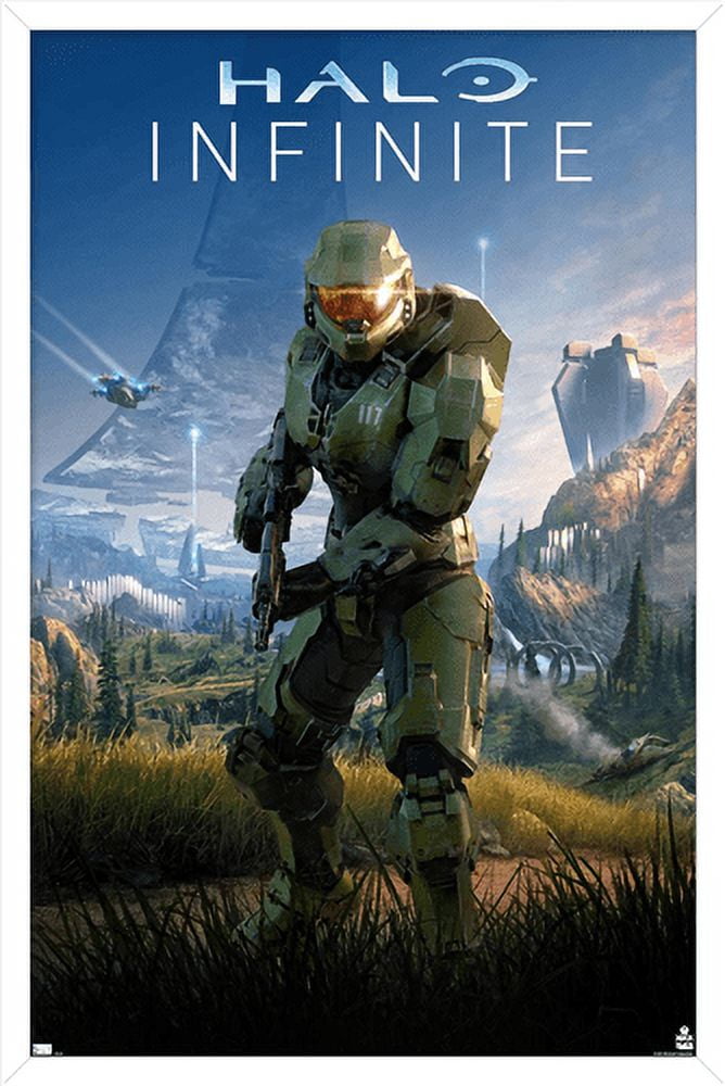 Halo Infinite - Primary Vertical Wall Poster, 14.725" x 22.375", Framed ...