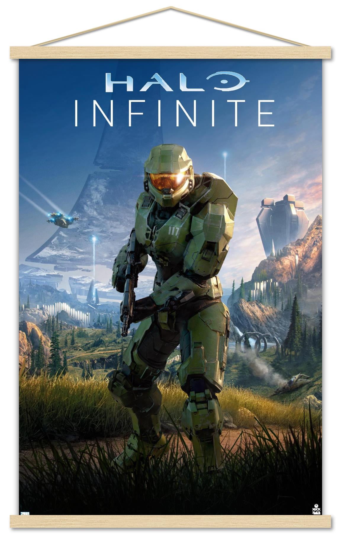 Halo Infinite - Primary Vertical Wall Poster with Magnetic Frame, 22. ...
