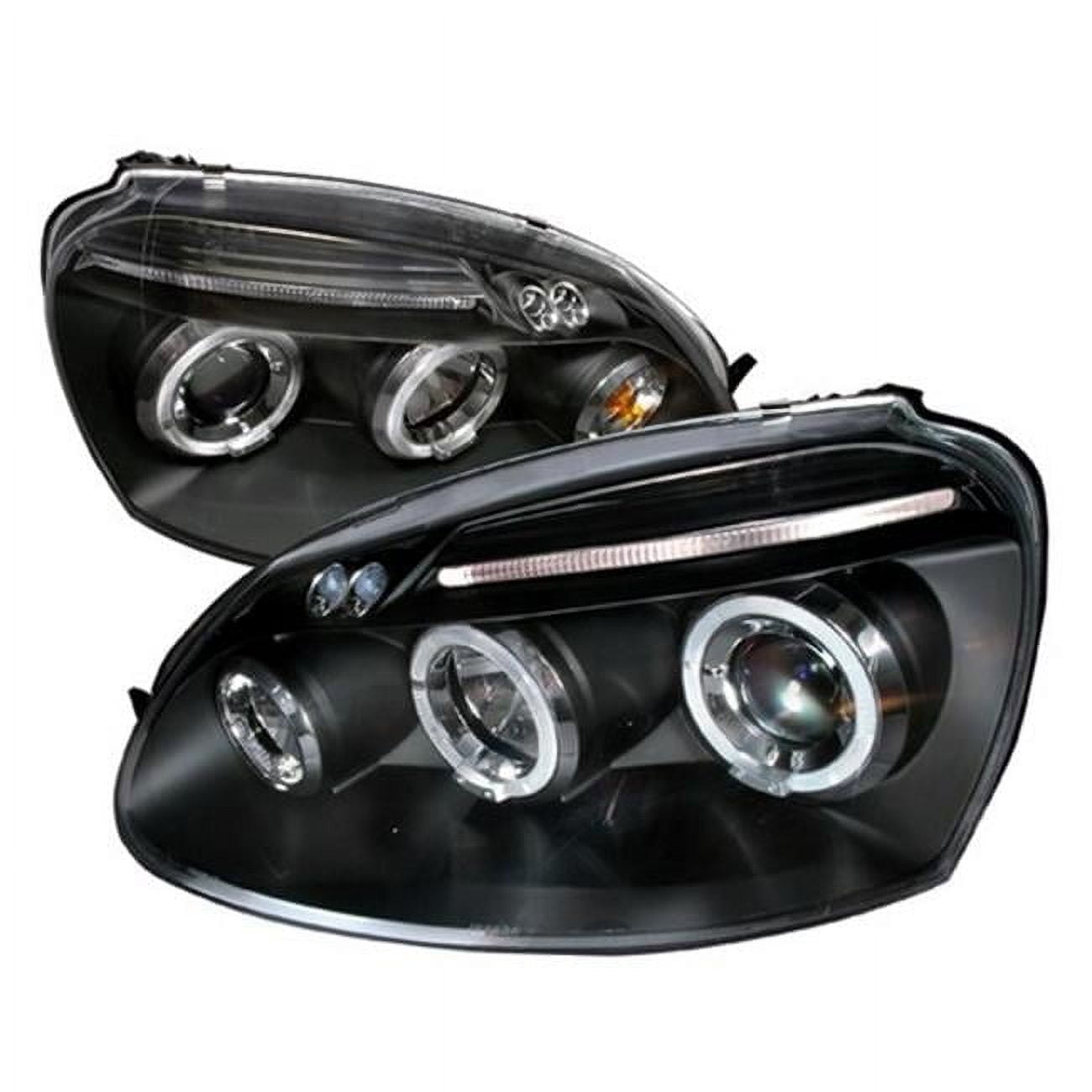 Halo LED Projector Headlight for 06 to 08 Volkswagen Golf, 10 x 21 x 27 ...