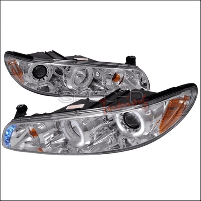 Halo LED Projector Headlights Plus Corner Lights for 97 to 03 Pontiac ...