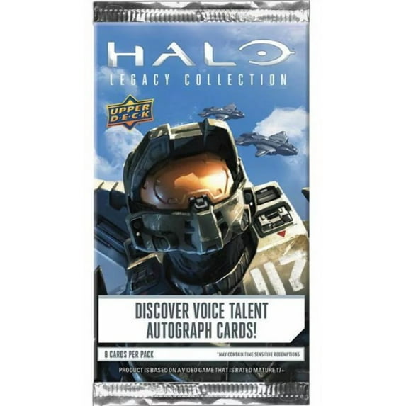 Halo Legacy Collection Trading Card BLASTER Pack (8 Cards) - Walmart.com
