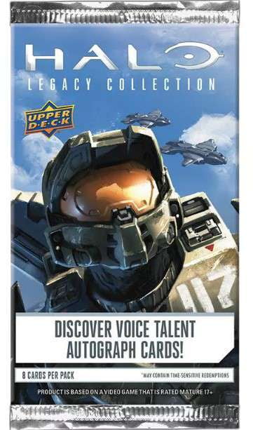 Halo Legacy Collection Trading Card BLASTER Pack (8 Cards) - Walmart.com
