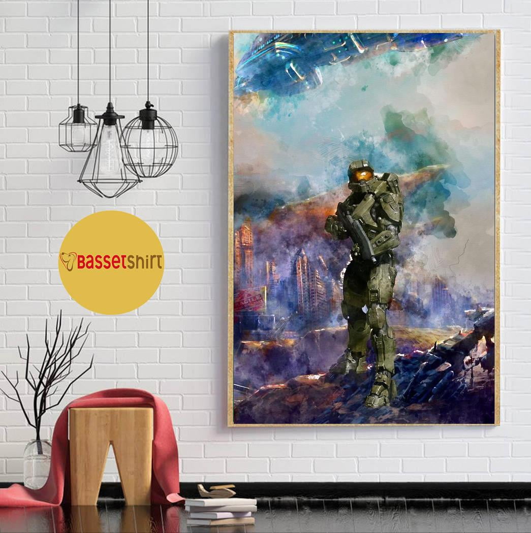Halo Master Chief poster 24 x 36 Inch Poster - Walmart.com