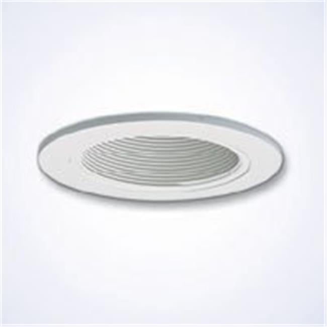Halo Matte White 4 in. W Plastic LED Recessed Baffle and Trim 993 W ...
