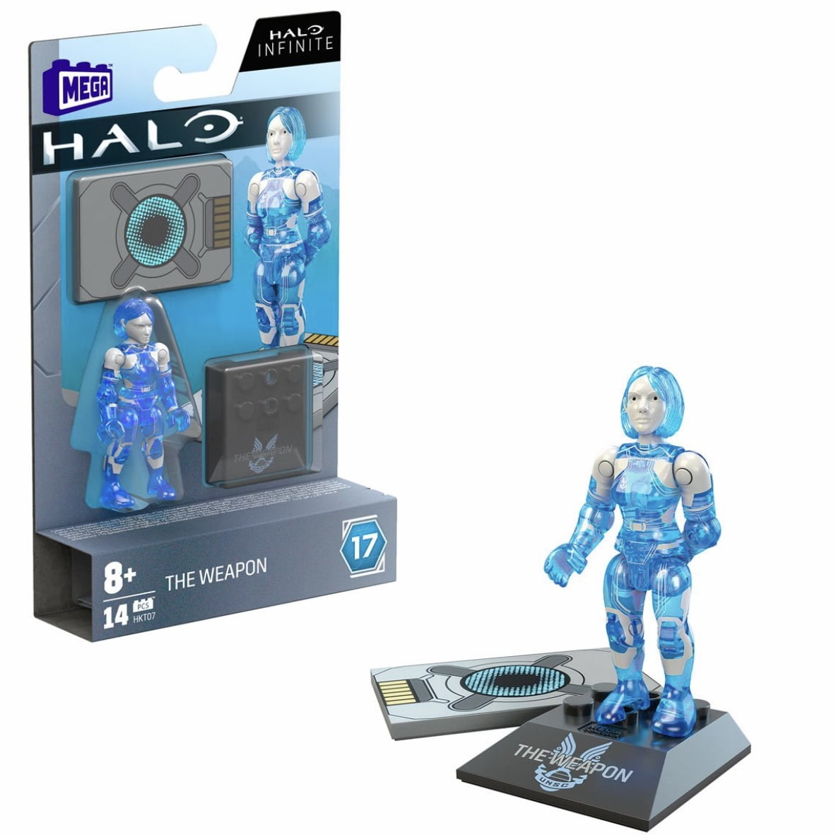 Halo Mega Construx Heroes Series 17 Micro Figure ( THE-WEAPON ...