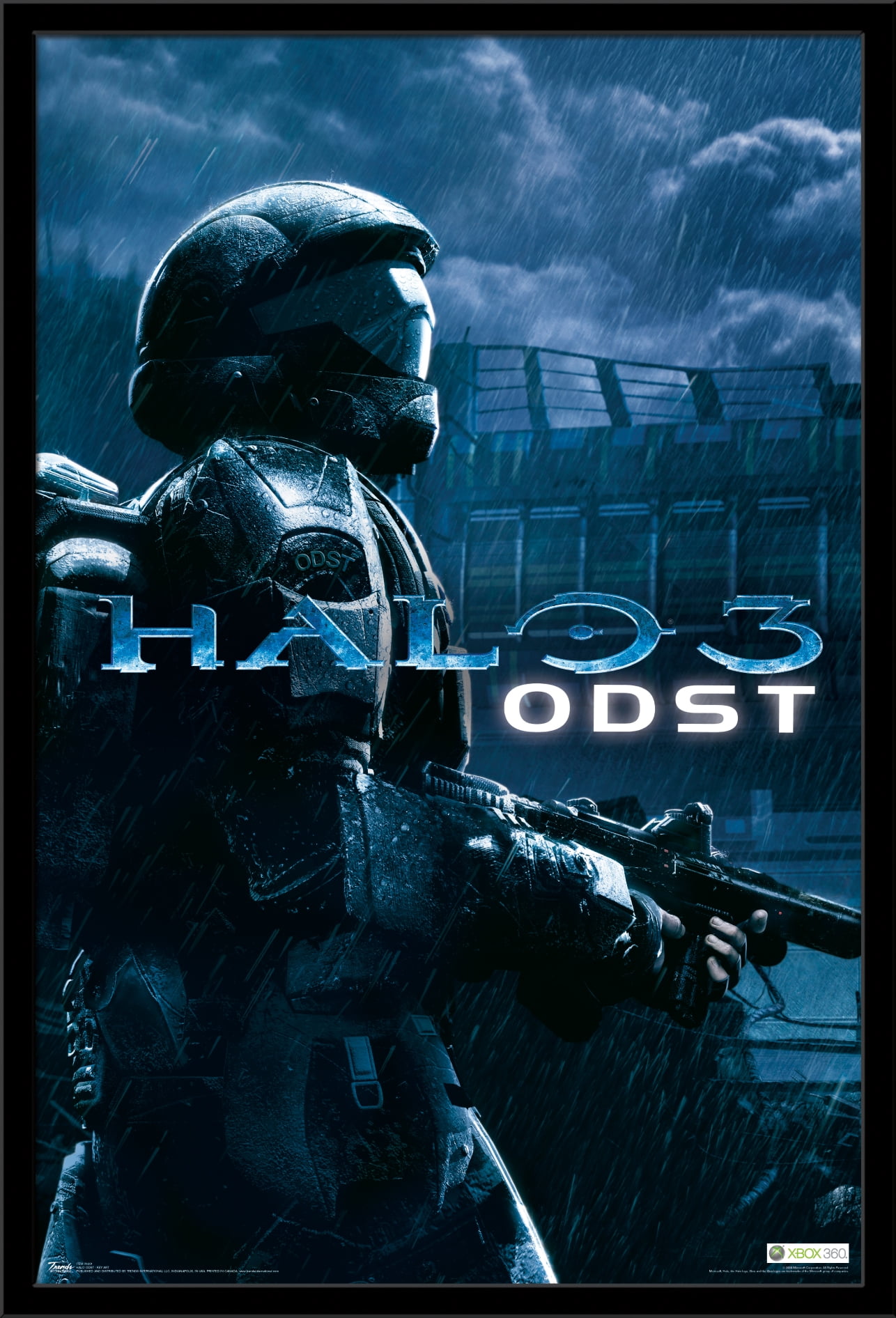 Halo: ODST - Key Art Wall Poster, 22.375" x 34", Framed - Walmart.com
