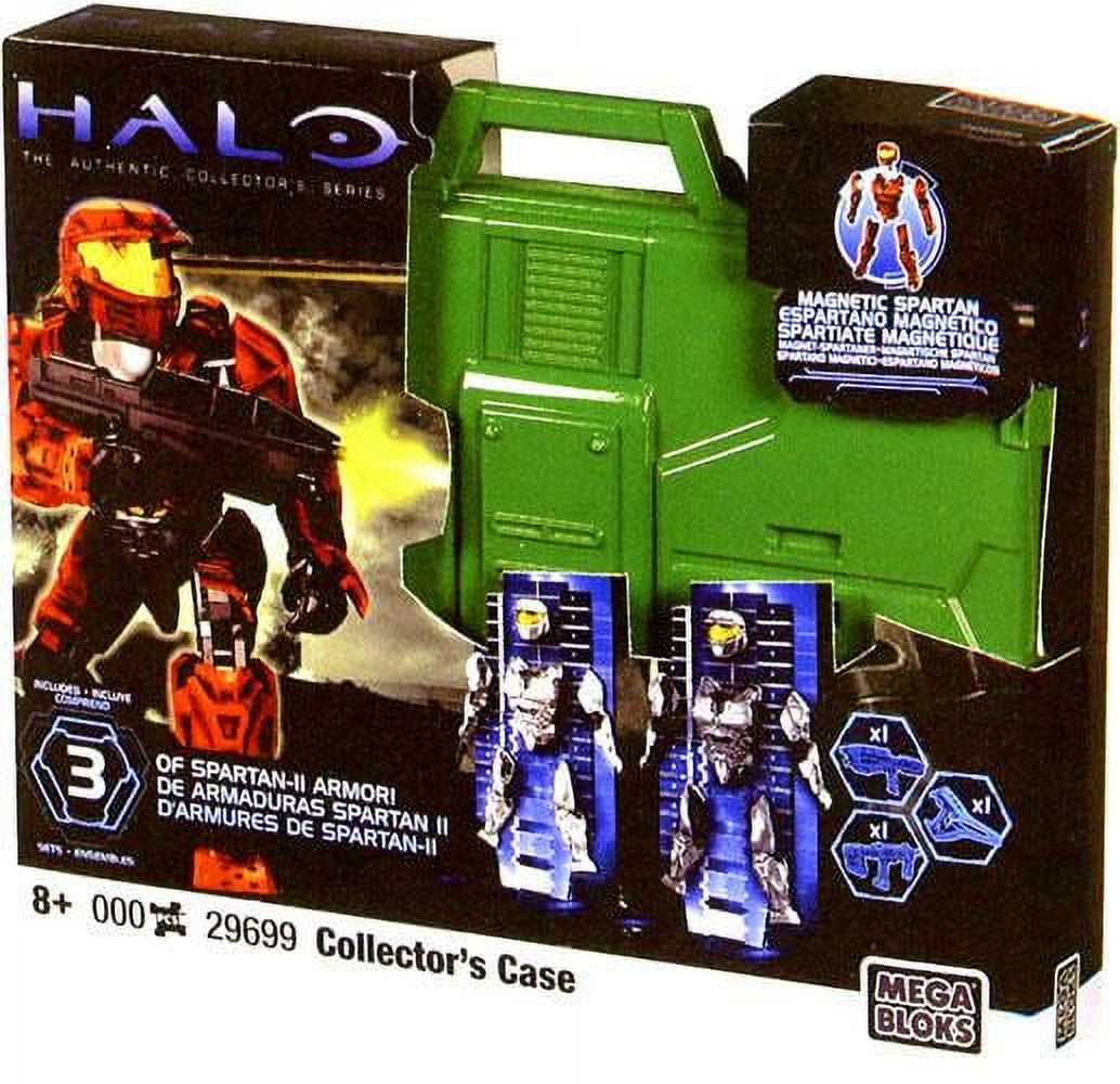 Halo OF Spartan-II Armor Collector's Case Set Mega Bloks 29699 ...