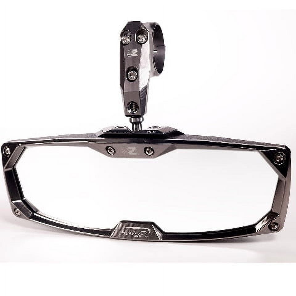 Halo-RA Billet Rear View Mirror with Aluminum Bezels for Various Size ...