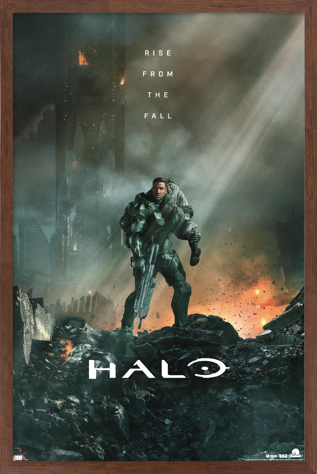 Halo: Season 2 - Hero One Sheet Wall Poster, 22.375" x 34" Framed ...