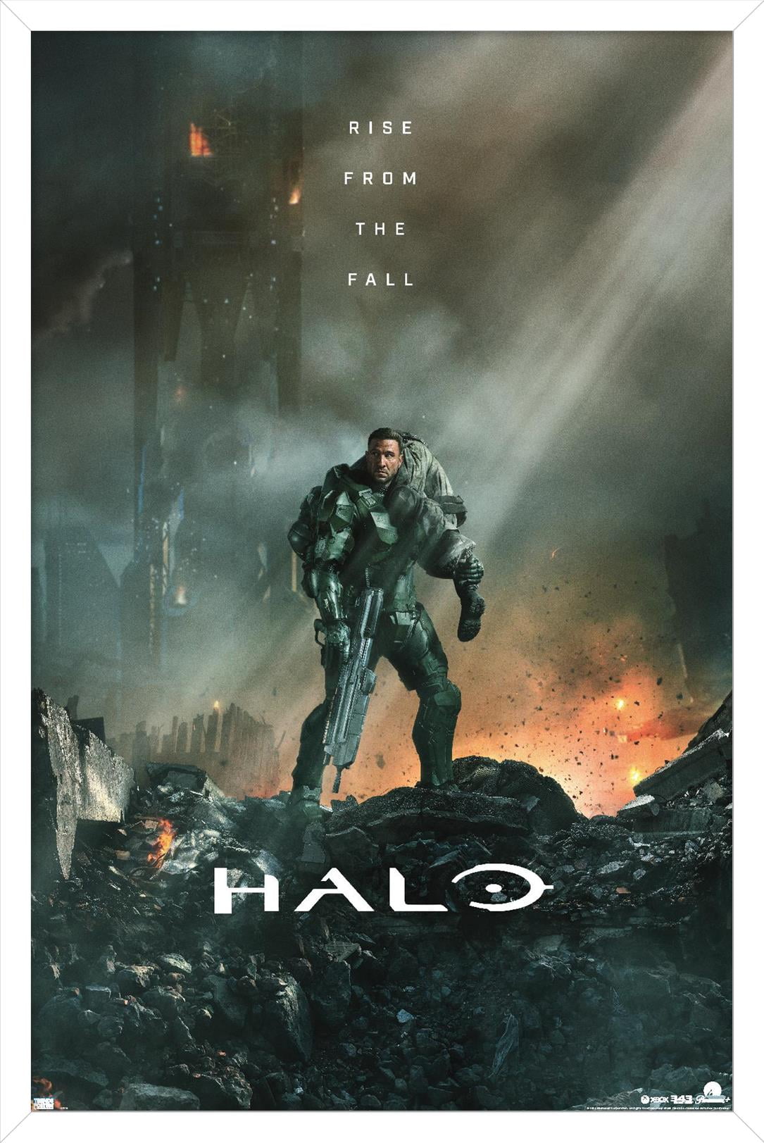 Halo: Season 2 - Hero One Sheet Wall Poster, 22.375" x 34" Framed ...