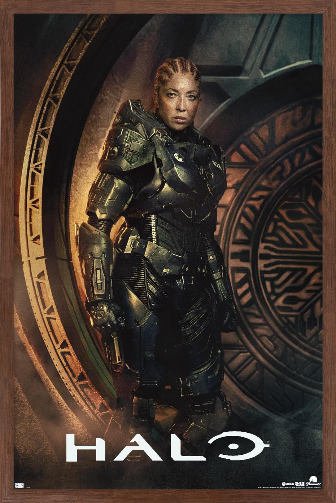 Halo: Season 2 - Riz One Sheet Wall Poster, 22.375" x 34" Framed ...