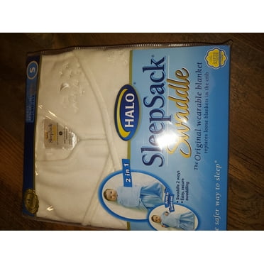 Halo® Sleepsack® Swaddle, Plushy Dot Velboa, Cream, Unisex, Small, 3-6 ...