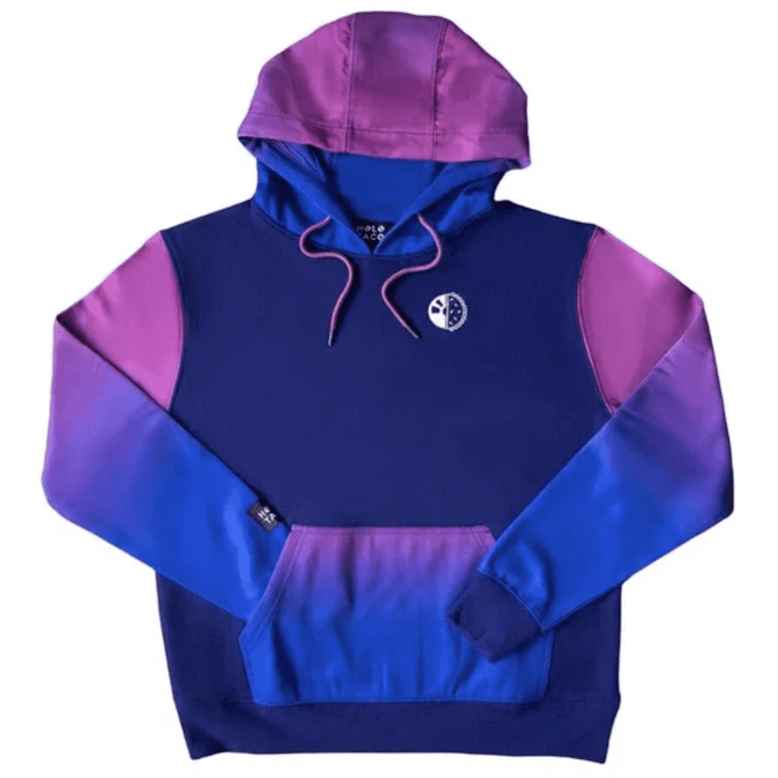 Halo Taco Gradient Hoodie in Blue, Size L - Walmart.com