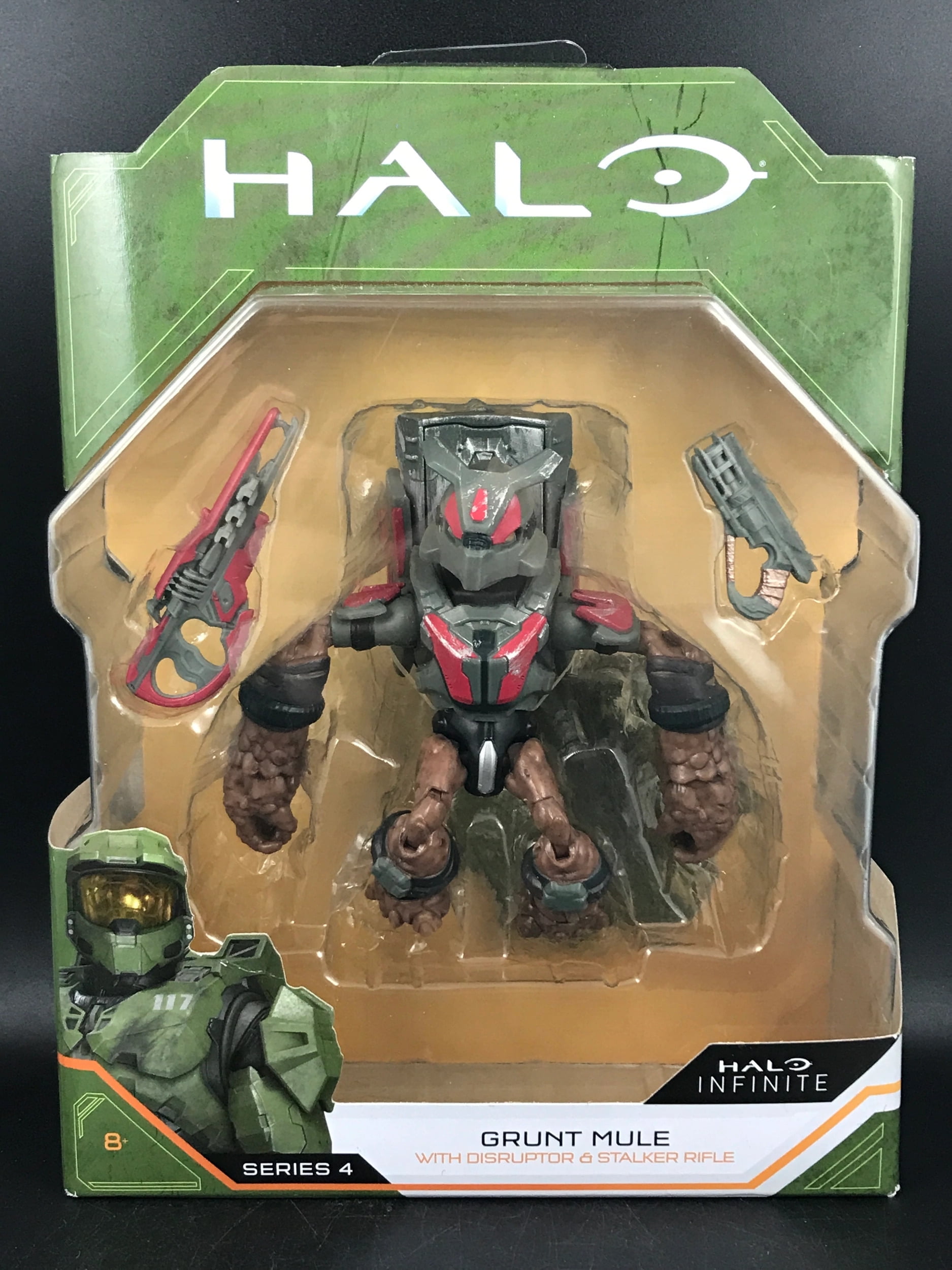 Halo The Spartan Collection Grunt Mule Action Figure, with Disruptor ...